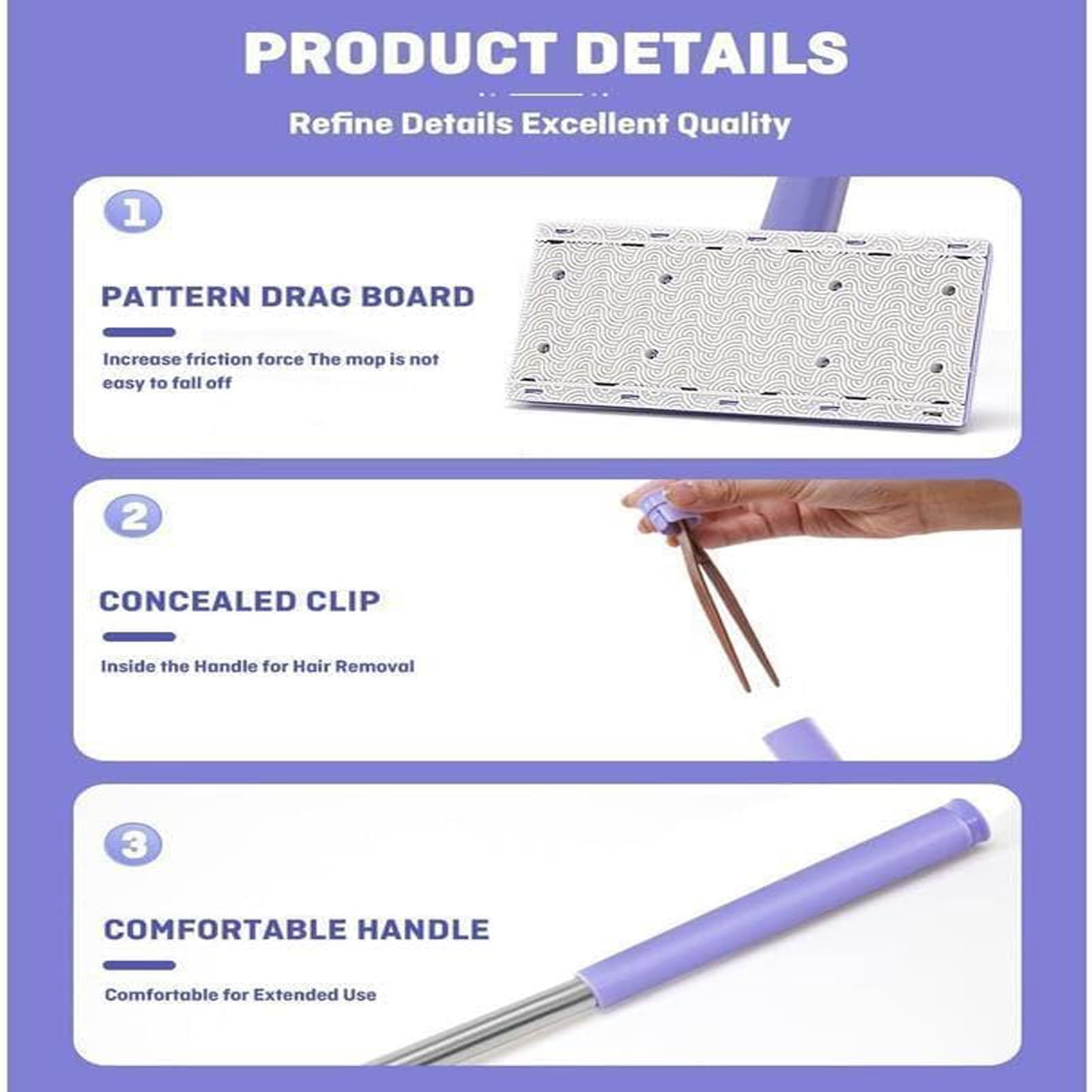 Generic Automatic Cloth Changing Mini Mop, 360 Rotating – Velorentara